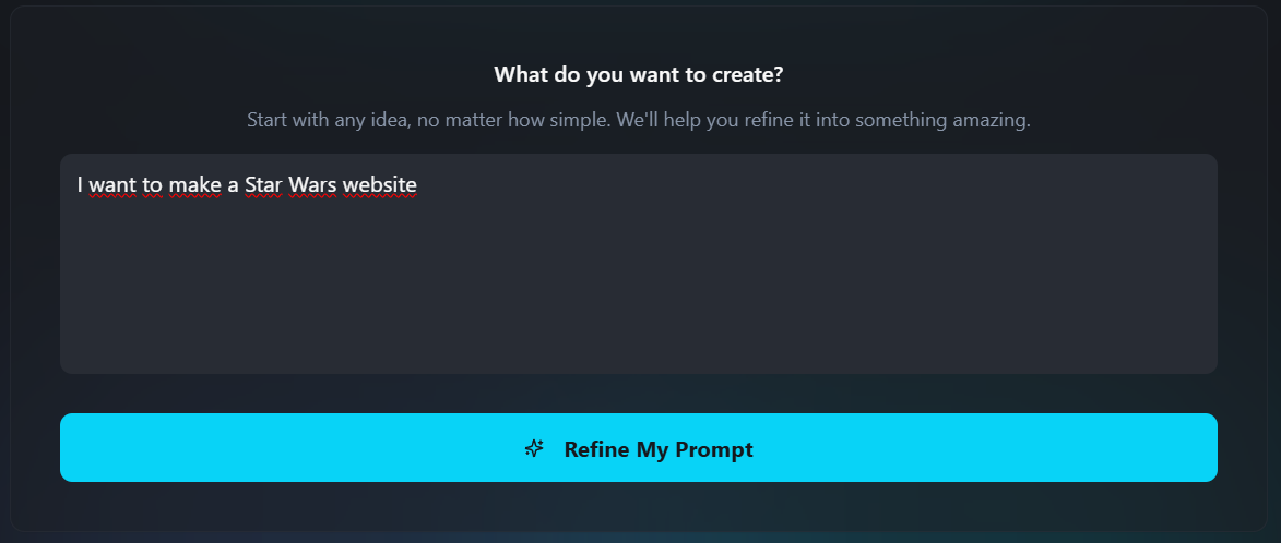 PromptRefiner - AI Prompt Refinement Tool